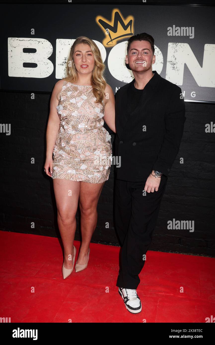 London, UK. 24th Apr, 2024. Marnie Swindells and Reece Donnelly attend ...