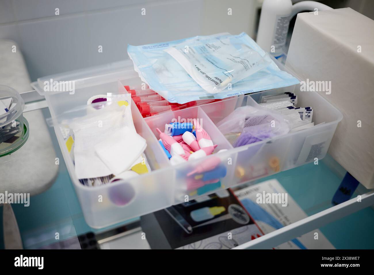 Plastic blood collection tubes hi-res stock photography and images - Alamy