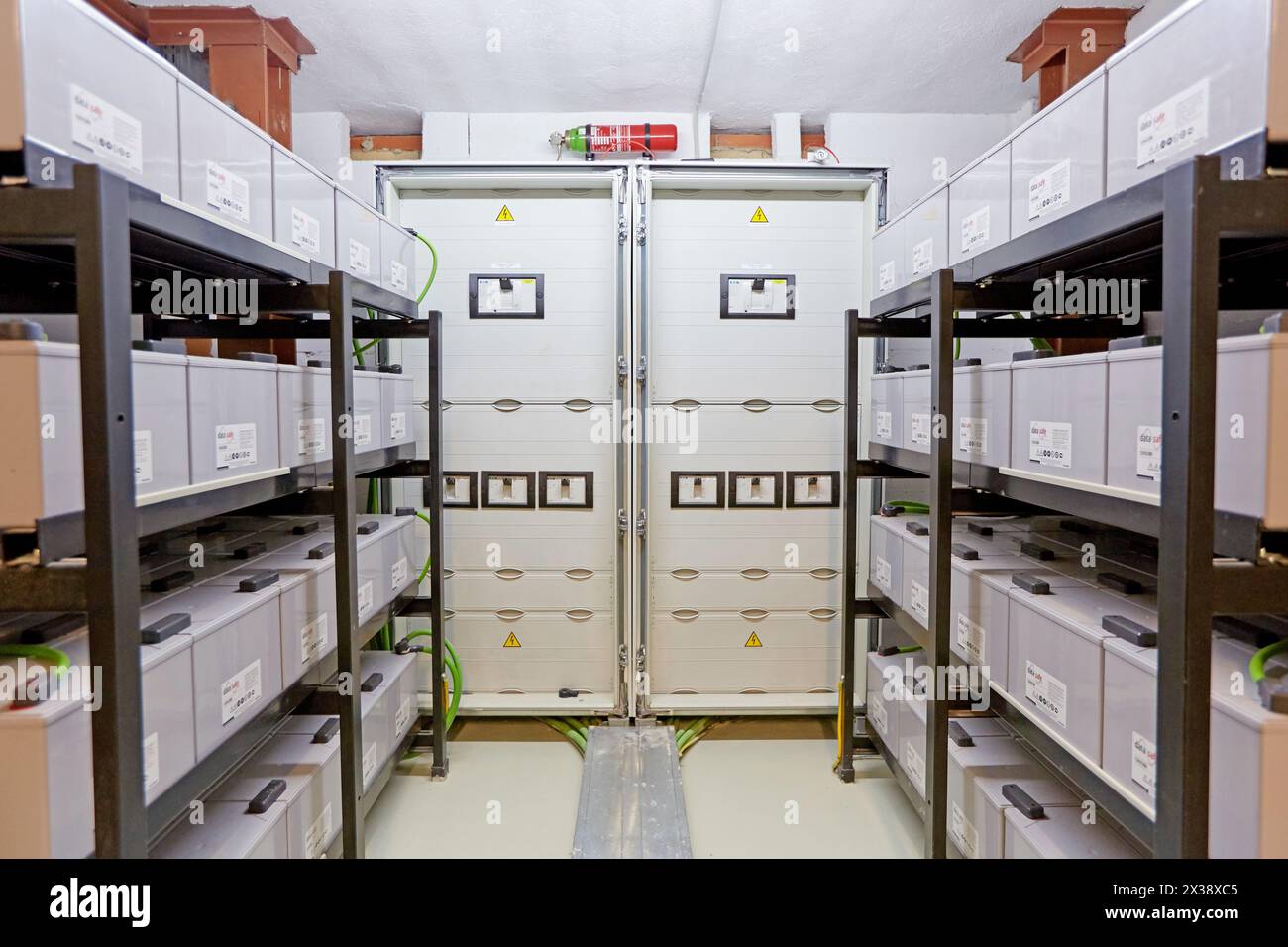 UPS, batteries for uninterrupted electricity, Wiring, electrical panels ...