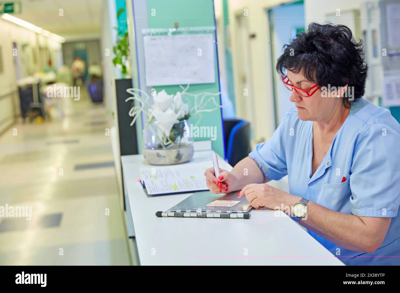Nursing control, Plant hospitalization, Hospital Donostia, San ...