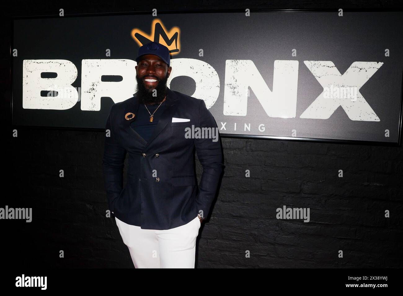 David Alorka attends the Bronx Boxing Club Expansion Launch Party at ...