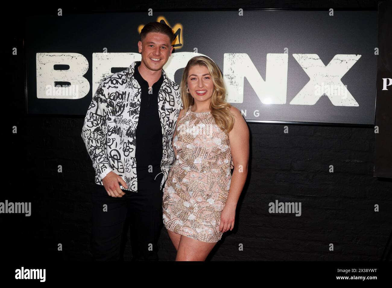 Brad Johnson and Marnie Swindells attends the Bronx Boxing Club ...