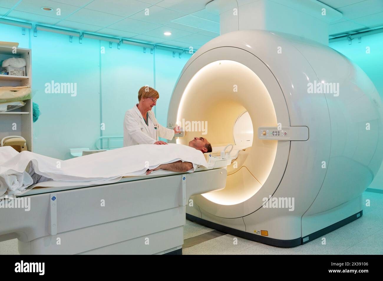 NMR (Nuclear Magnetic Resonance), medical imaging for diagnosis ...