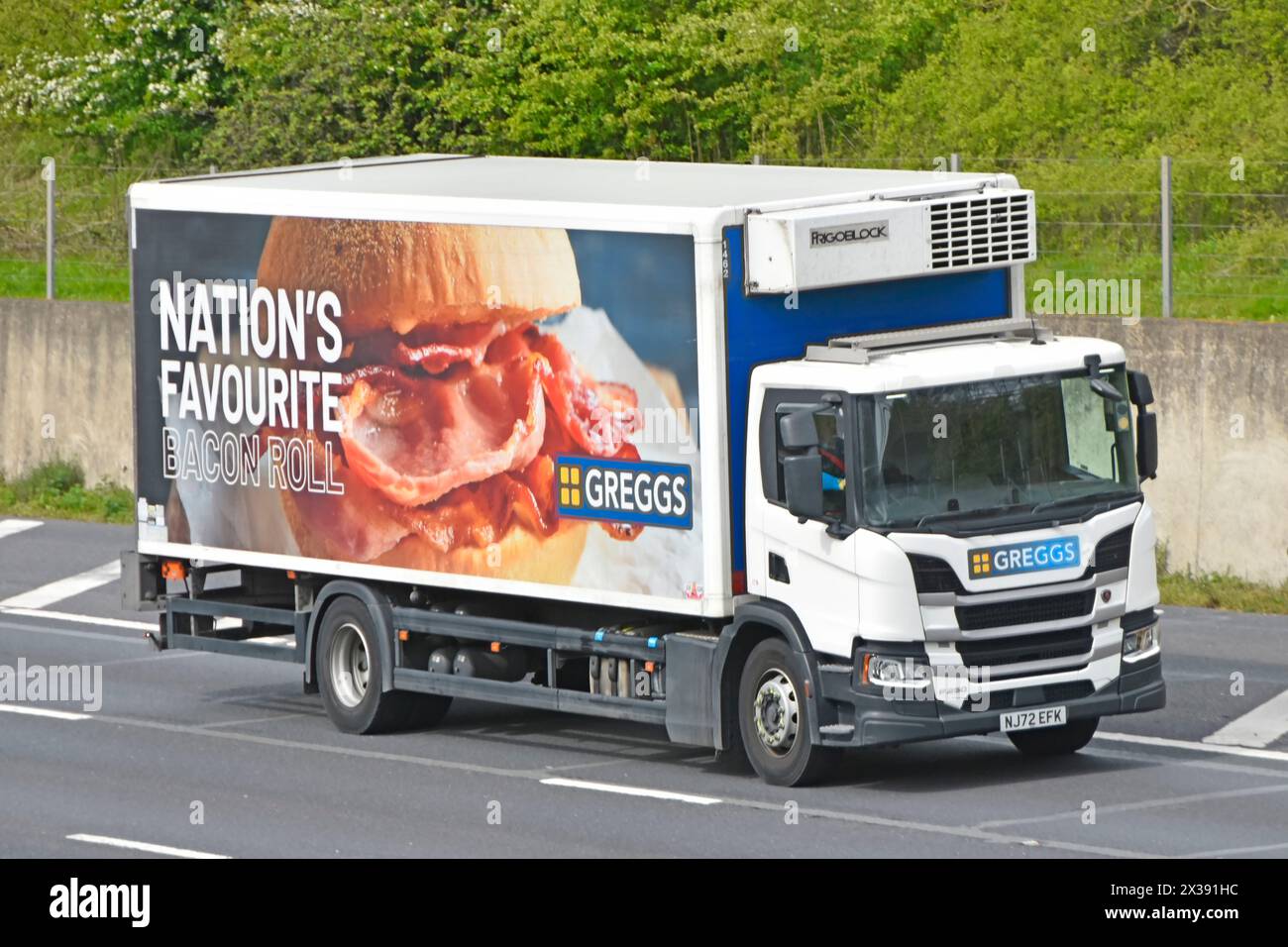 Frigoblock refrigerated truck hi-res stock photography and images - Alamy