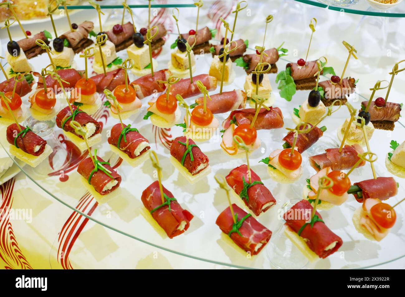 Buffet table cold appetizers hi-res stock photography and images - Alamy