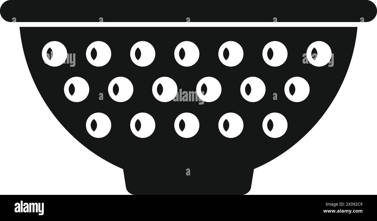 Metal kitchen sieve Stock Vector Images - Alamy