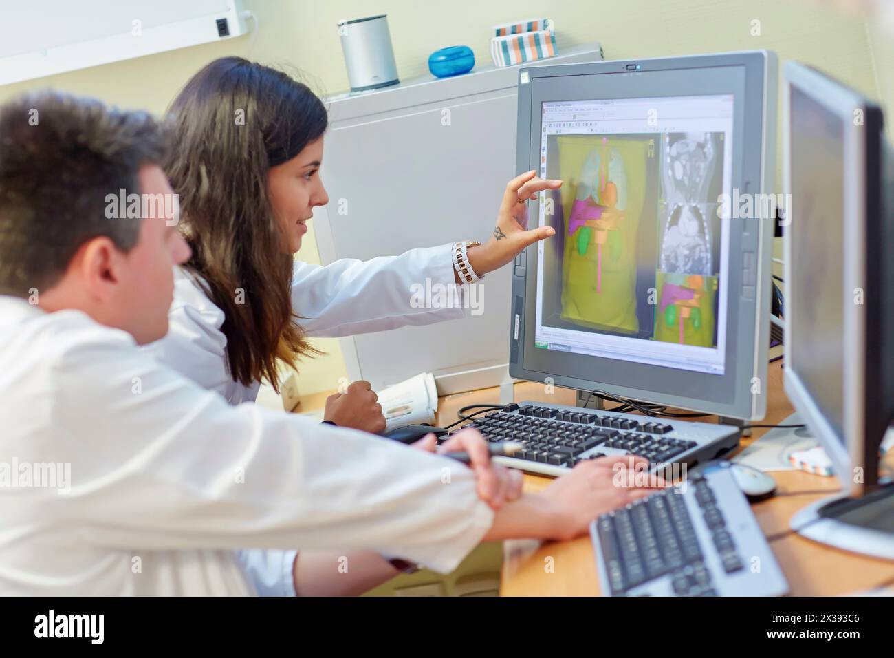 IMRT, Intensity Modulated Radiation Therapy, abdomen Cancer 3D ...