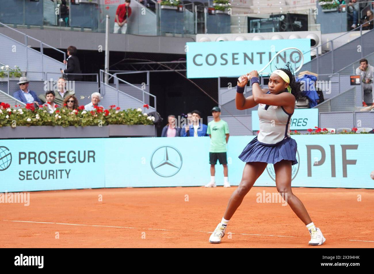 Madrid, Spain. 25th Apr, 2024. Masters 1000 Series Mutua Madrid Open ...