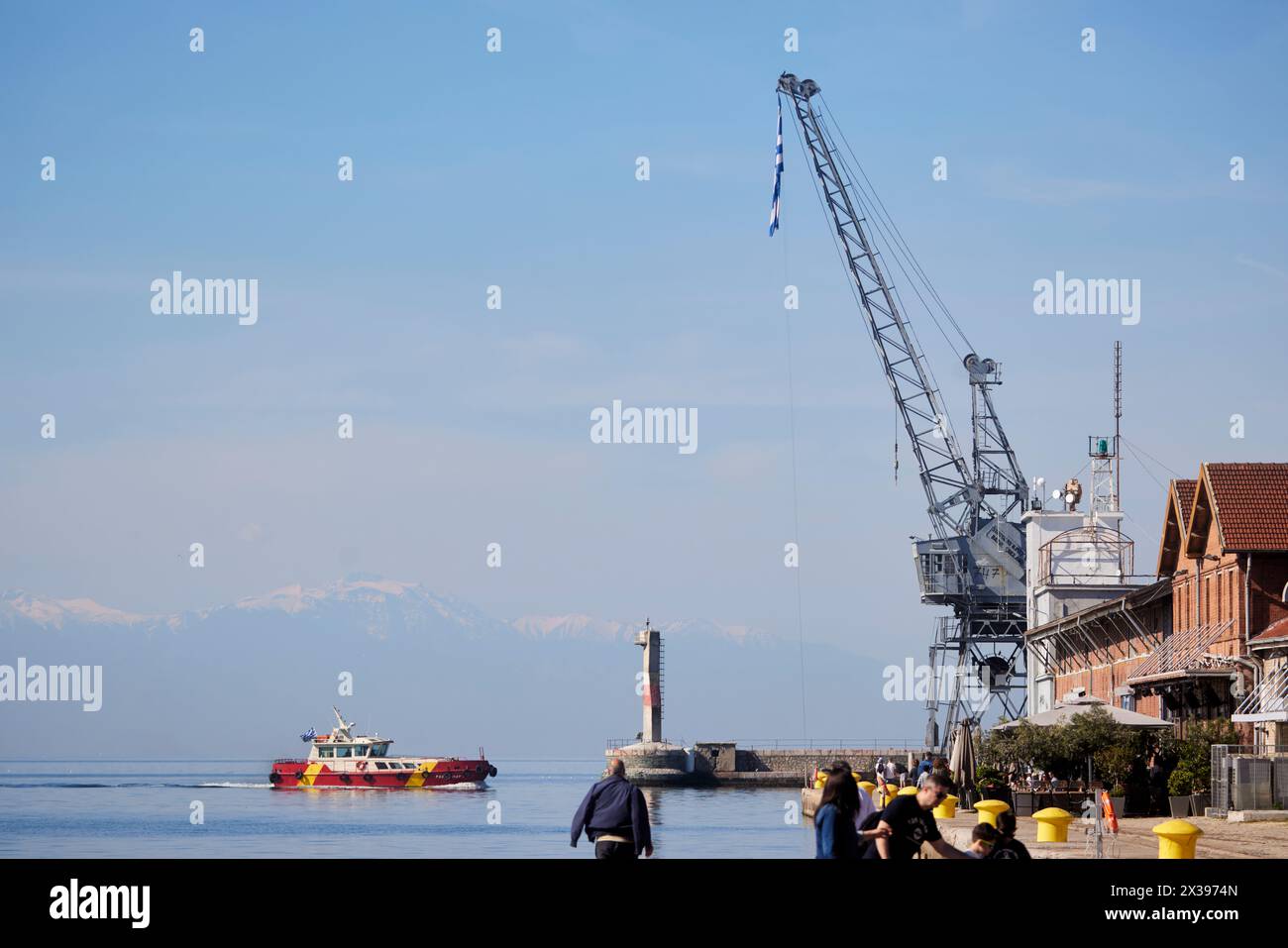 Thessaloniki, greek city region of Macedonia in northern Greece Old ...