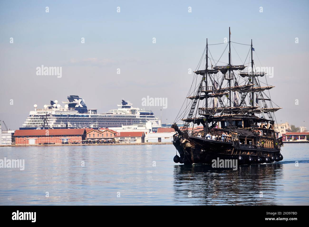 Thessaloniki, greek city region of Macedonia in northern Greece pirate ...