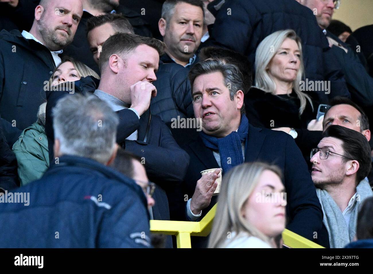 Brugge, Belgium. 24th Apr, 2024. Maarten Dedobbeleer and Vincent ...
