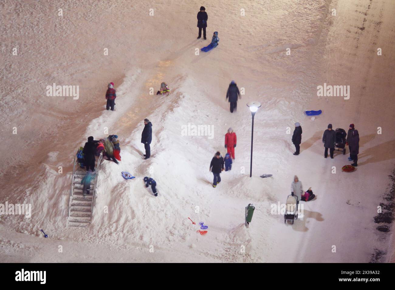 Snow slide aerial view hi-res stock photography and images - Alamy