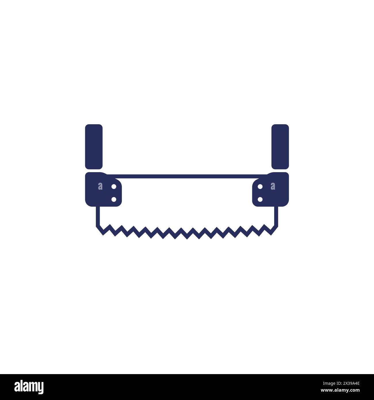 two-man saw icon, vector pictogram Stock Vector Image & Art - Alamy