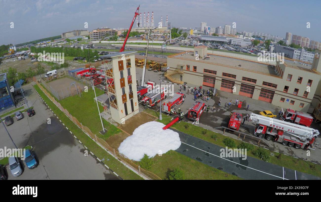 Fire fighting drone hi-res stock photography and images - Alamy