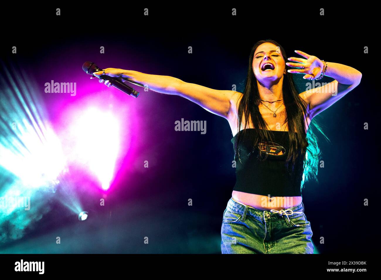 Italy 24 April 2024 Natalie Jane - Natalie Janowski - live at Santeria ...