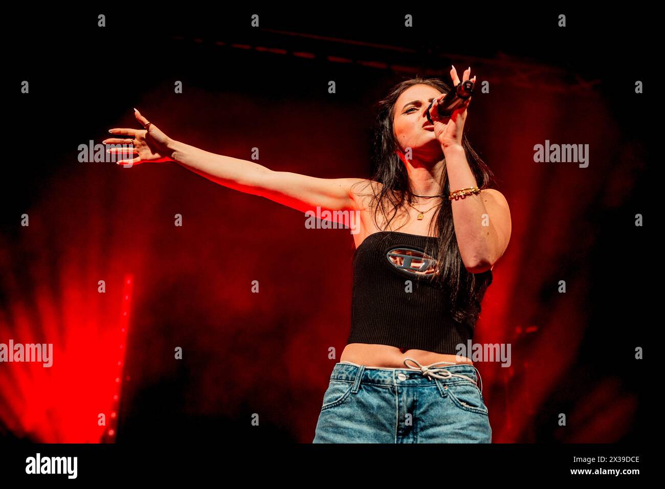 Italy 24 April 2024 Natalie Jane - Natalie Janowski - live at Santeria ...
