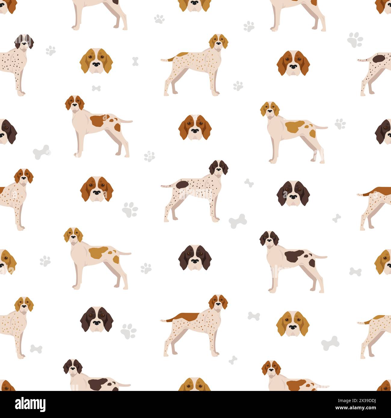 Red ticked dog Stock Vector Images - Alamy