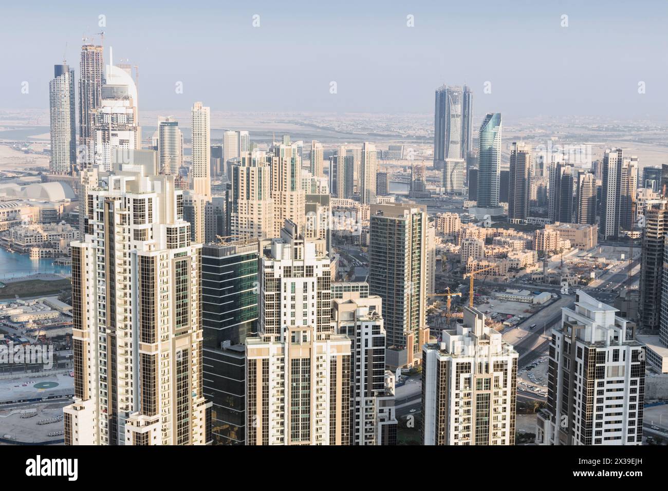 DUBAI, UAE - JAN 9, 2017: Executive Towers is complex of 12 towers in ...