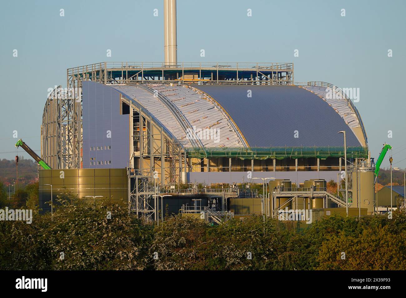 Enfinium Energy From Waste Facility under construction at Skelton ...