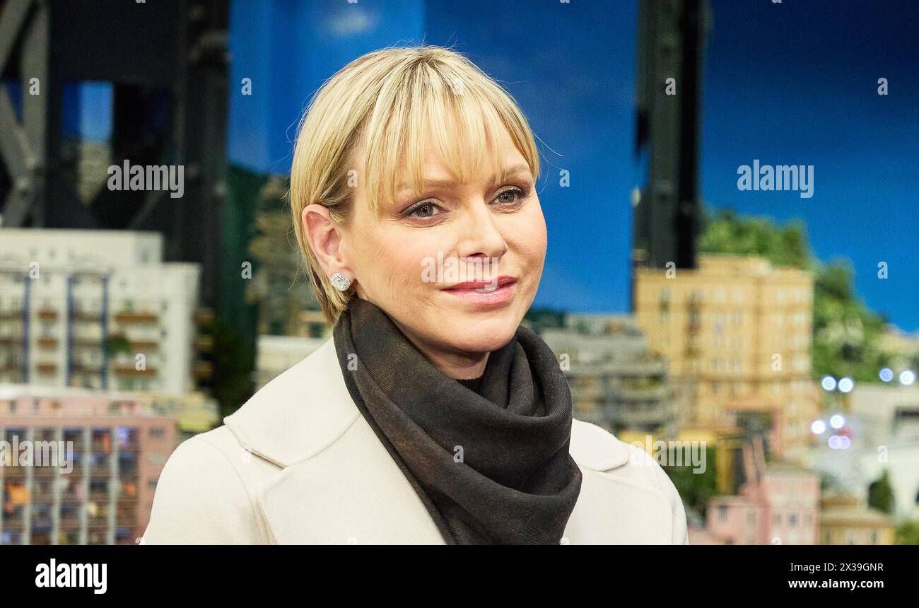 Hamburg, Germany. 25th Apr, 2024. Charlene Lynette Grimaldi, Princess ...