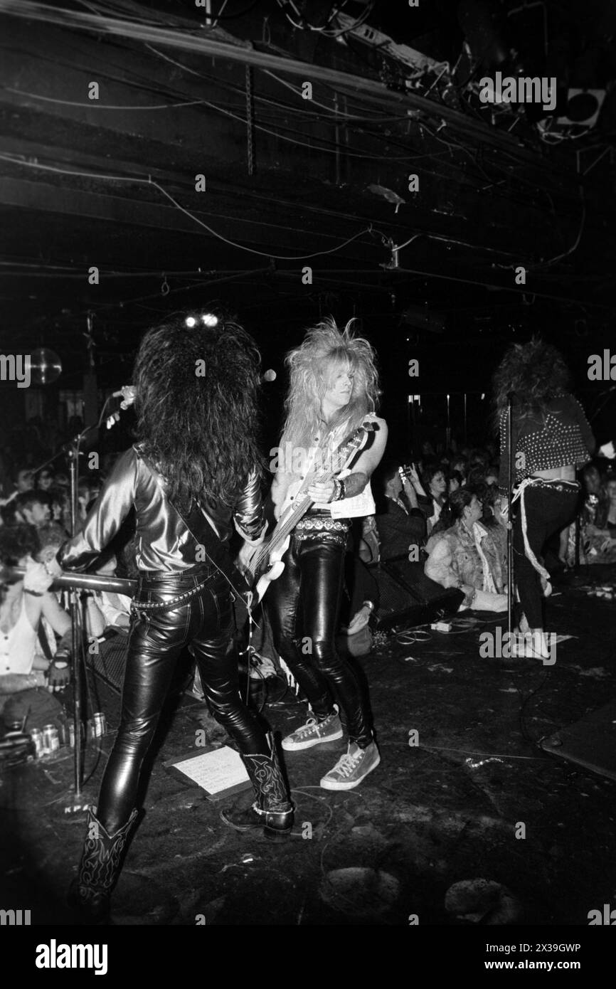 Vain performing in San Francisco, California in 1986 Credit: Ross ...