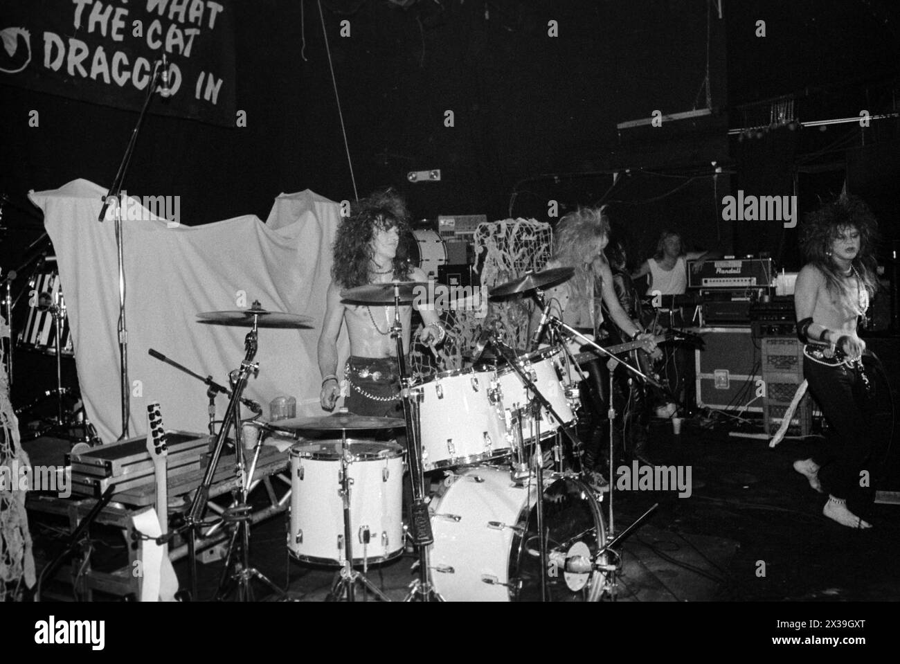 Vain performing in San Francisco, California in 1986 Credit: Ross ...
