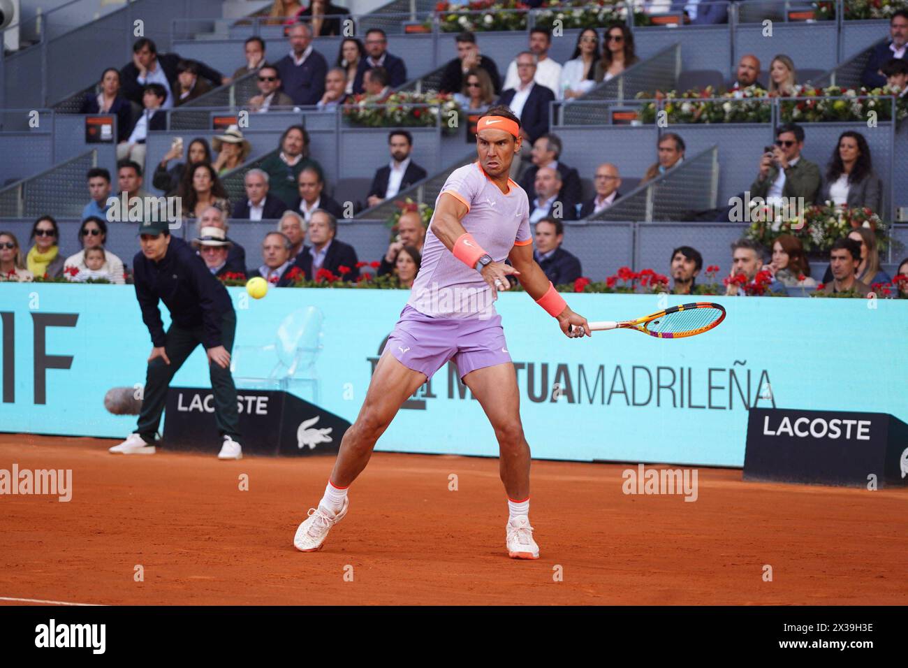 Madrid, Spain. 25th Apr, 2024. Masters 1000 Series Mutua Madrid Open ...
