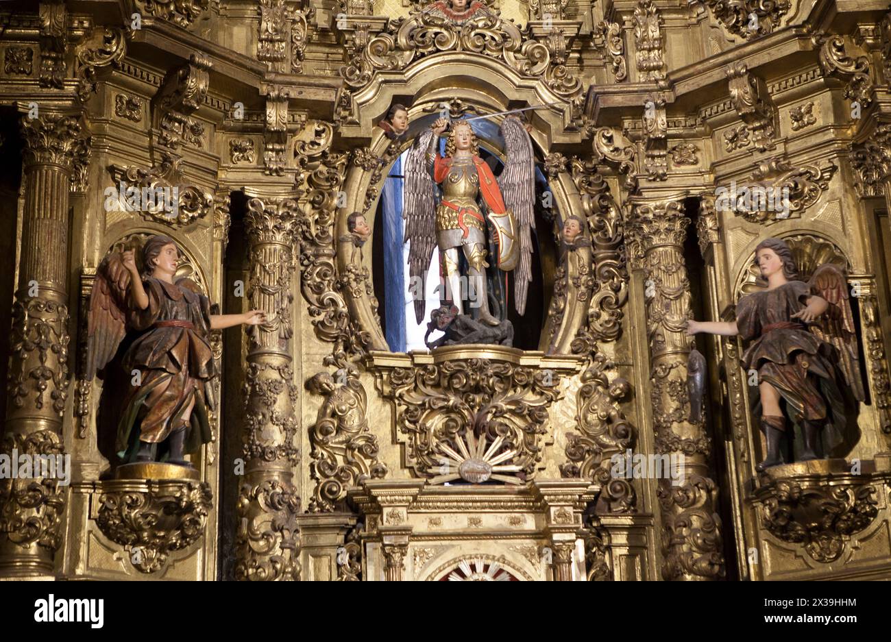 Estella, Spain - March 30, 2024: Church of San Miguel. Estella-Lizarra ...