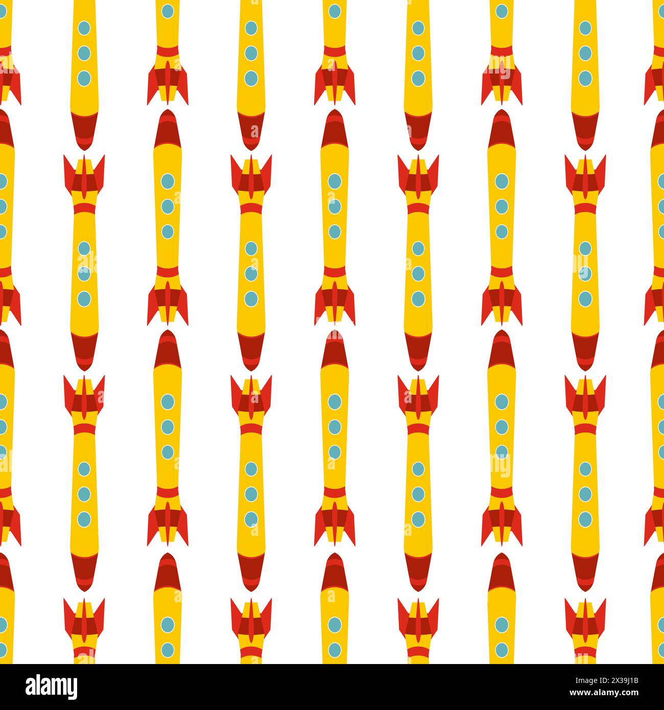Seamless pattern rocket innovation hi-res stock photography and images ...