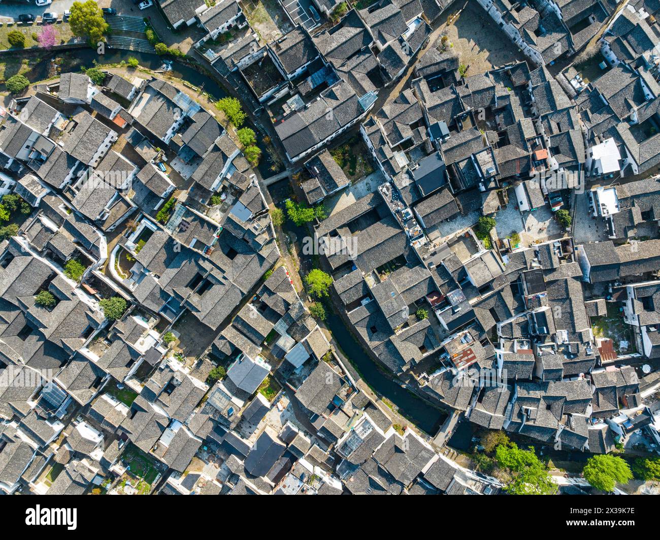 Hangzhou, China. 25th Apr, 2024. An aerial photo taken in Hangzhou ...