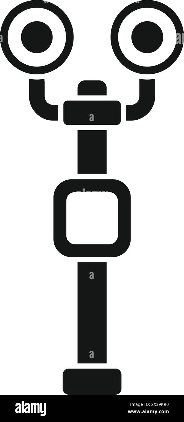 Direction traffic lights icon simple vector. Open side pass. Danger ...