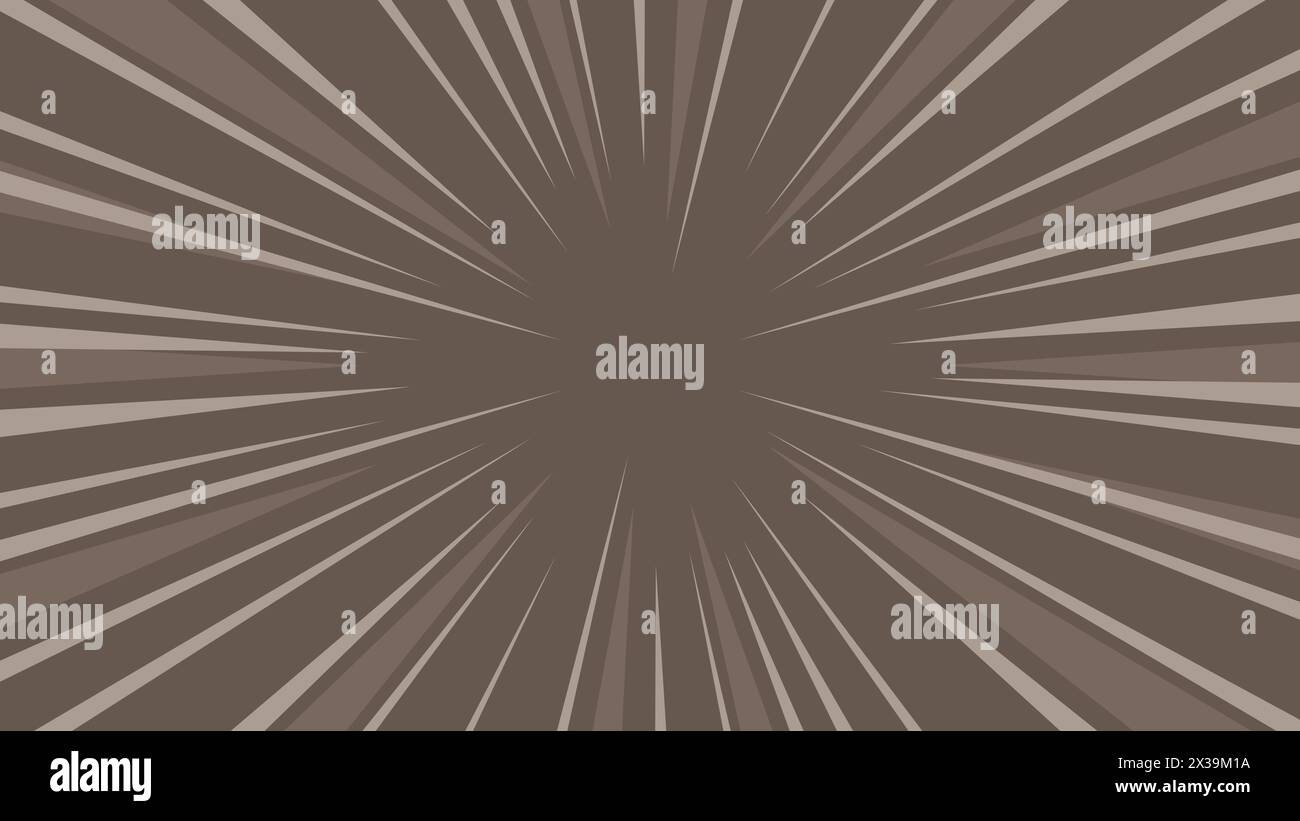 Dynamic burst brown background. Exploding sunburst vector background ...