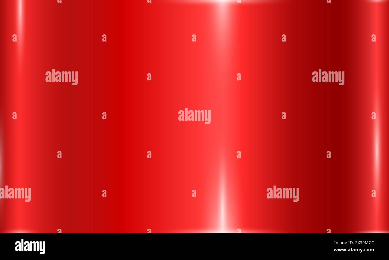 Red glossy metallic gradients. Metallic gradient effects for the design ...