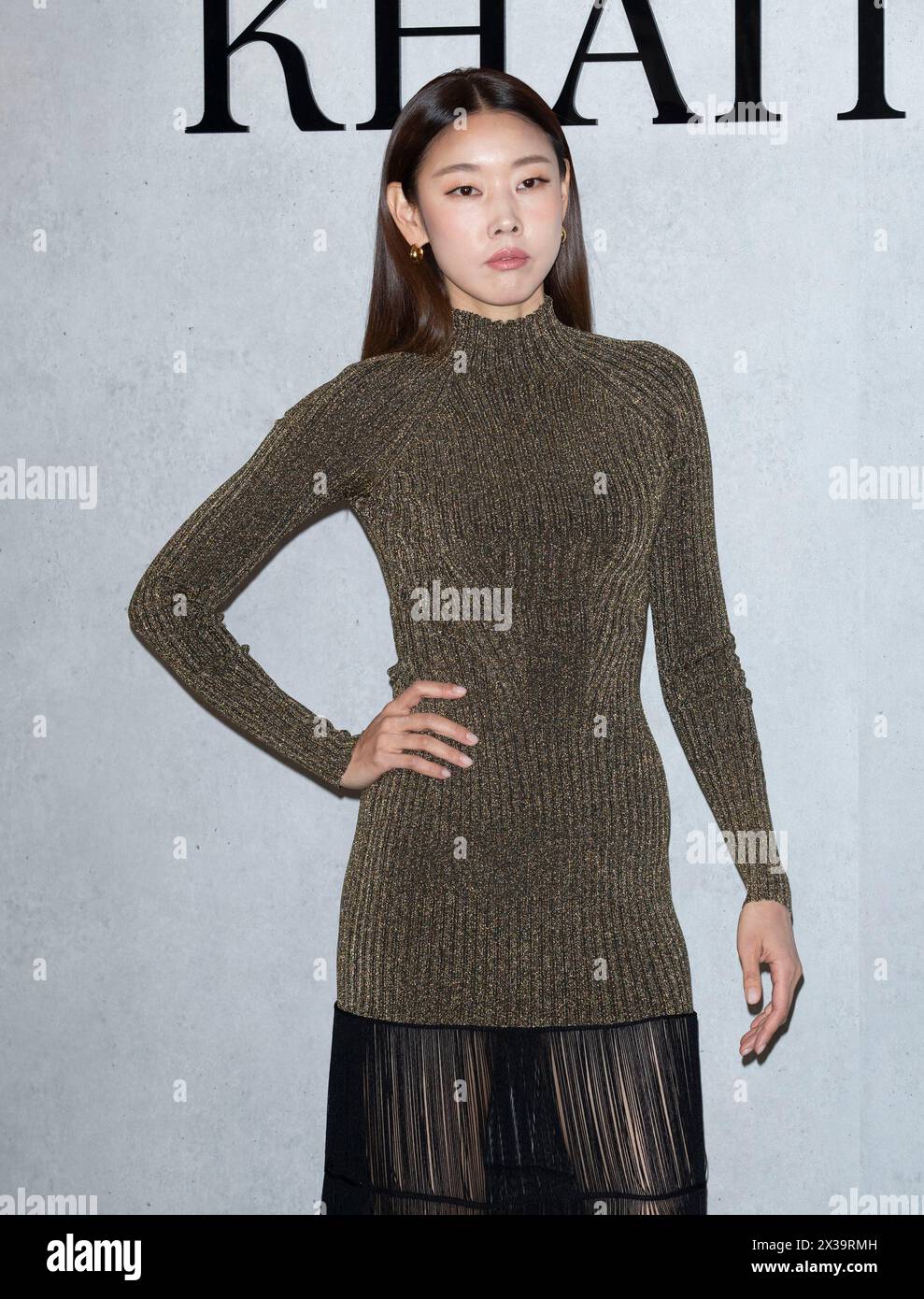 Seoul, South Korea. 25th Apr, 2024. South Korean model Han Hye-jin ...