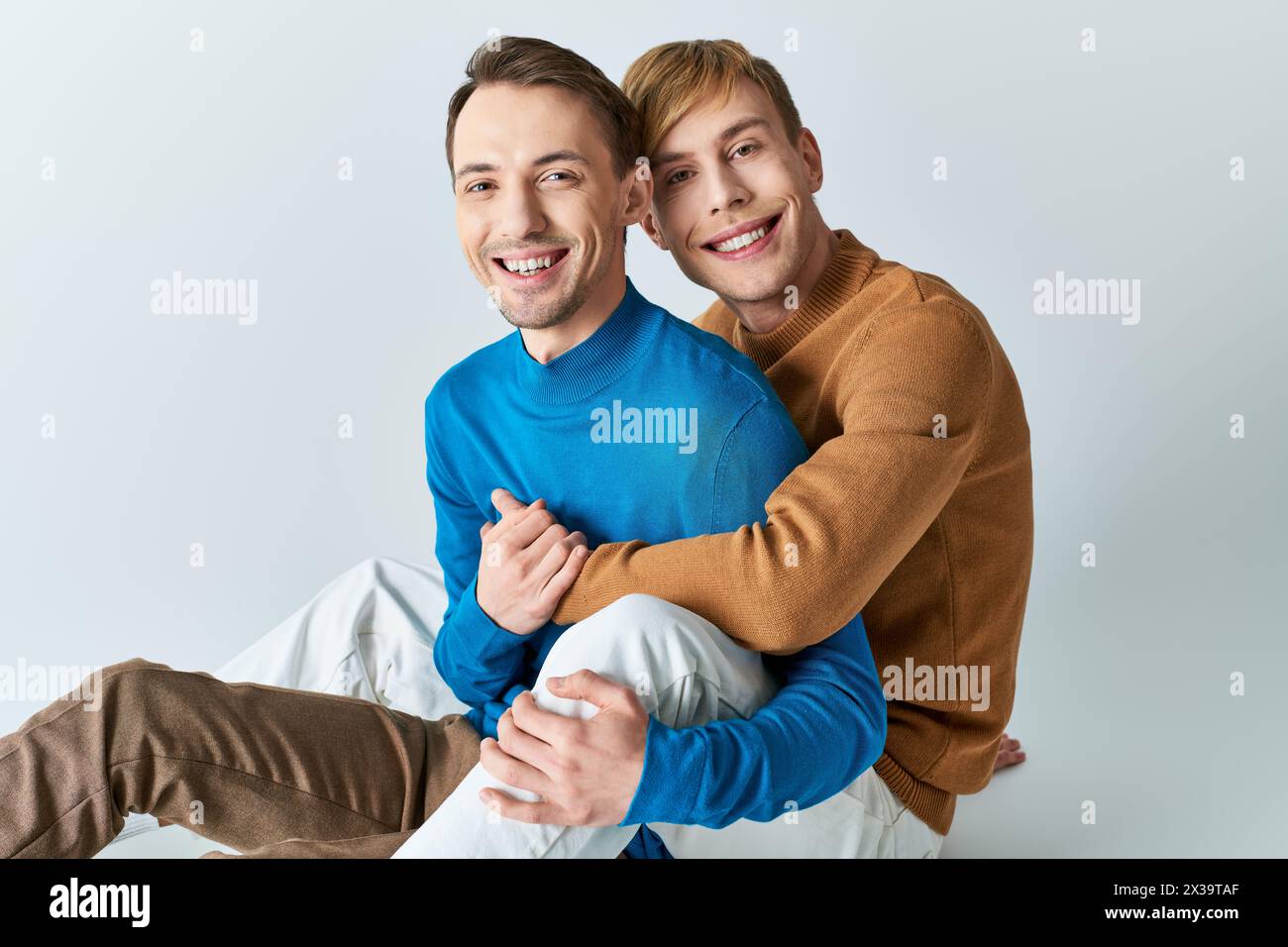 Homosexual couple embracing each other hi-res stock photography and ...