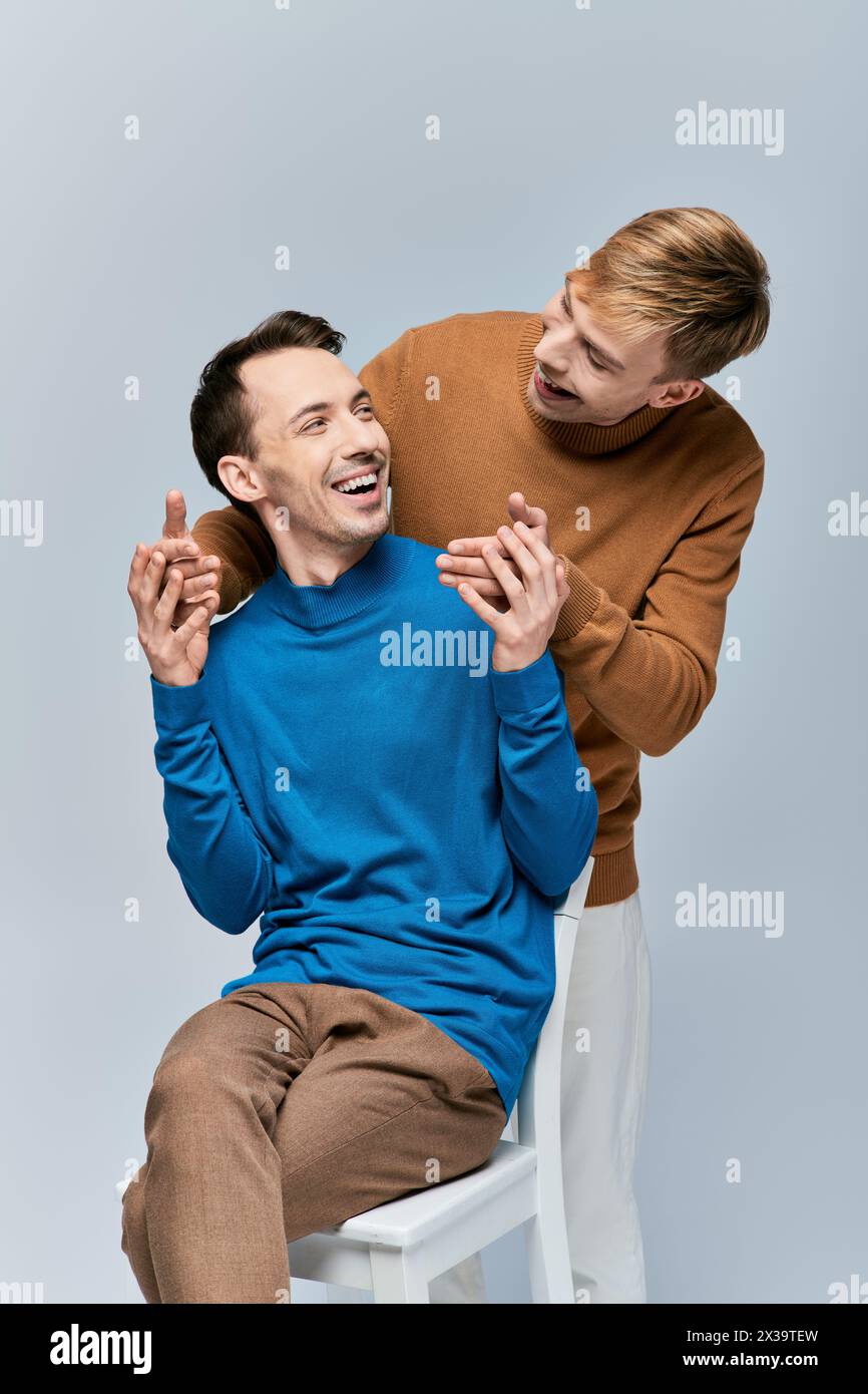 Interracial couple sharing loving moment hi-res stock photography and ...