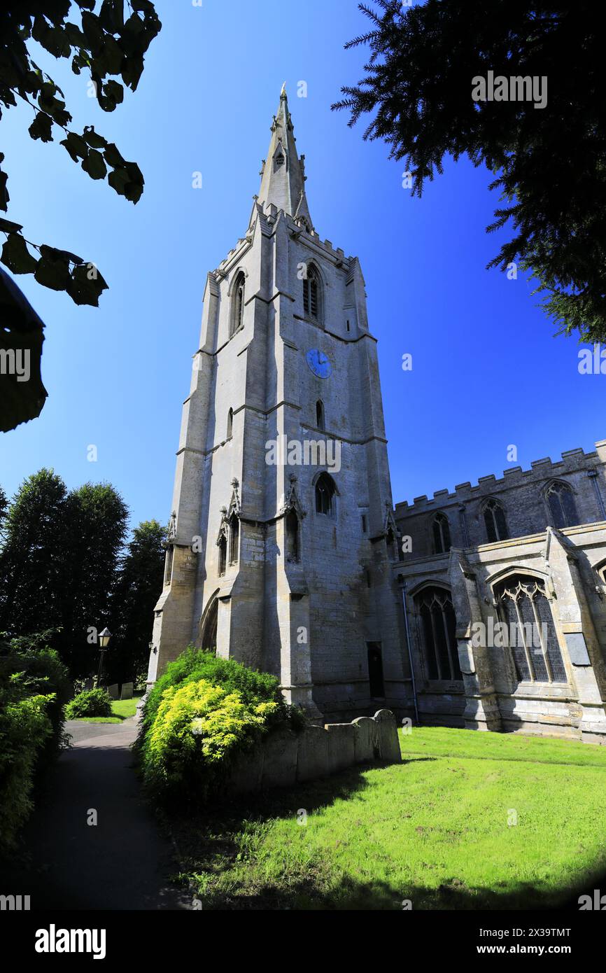 St Mary and the Holy Rood church, Donington village, Lincolnshire ...
