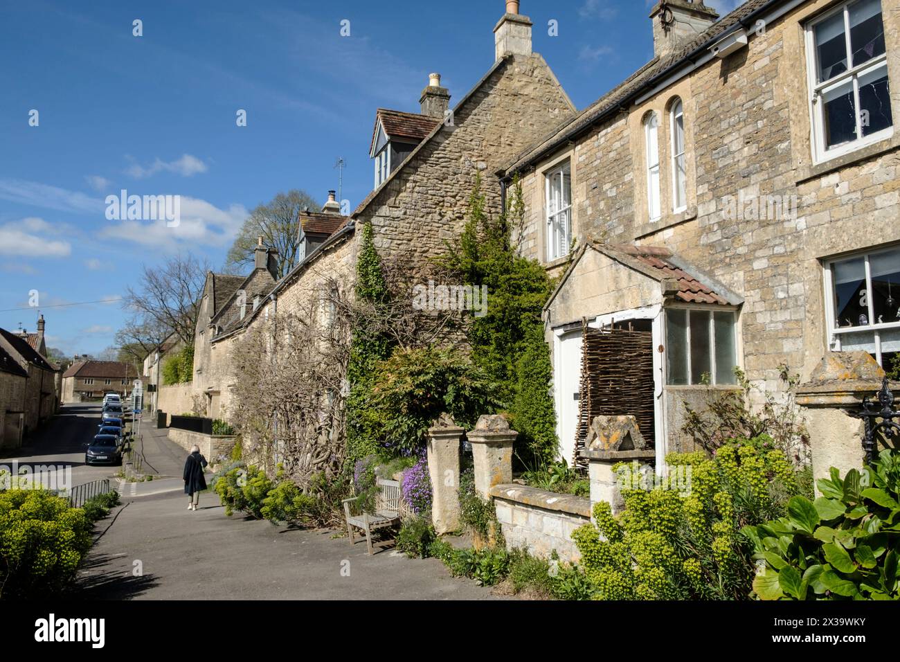 Around Wellow a picturesque village near Bath in Somerset UK Stock ...
