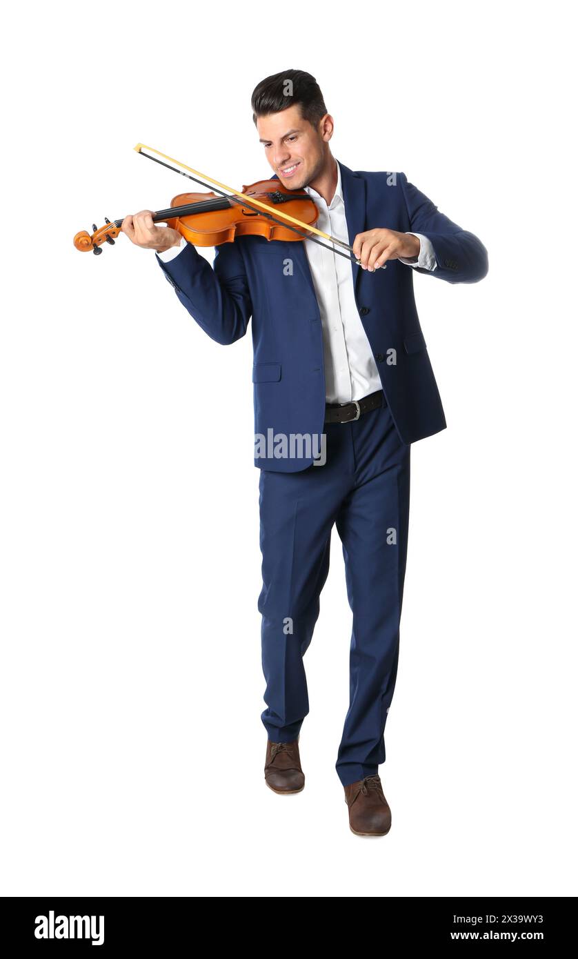 Happy fiddler Cut Out Stock Images & Pictures - Alamy