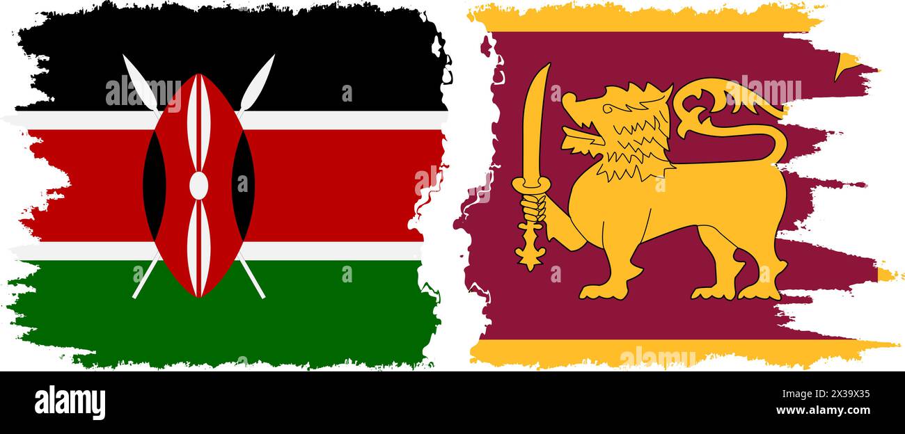 Kenyan lion Stock Vector Images - Alamy