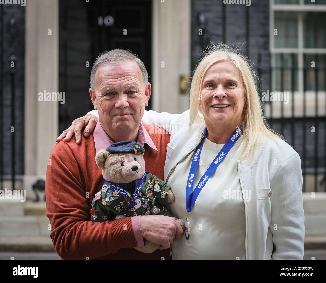 London, UK. 25th Apr, 2024. Richard Bland, founder Bear Force, with the ...