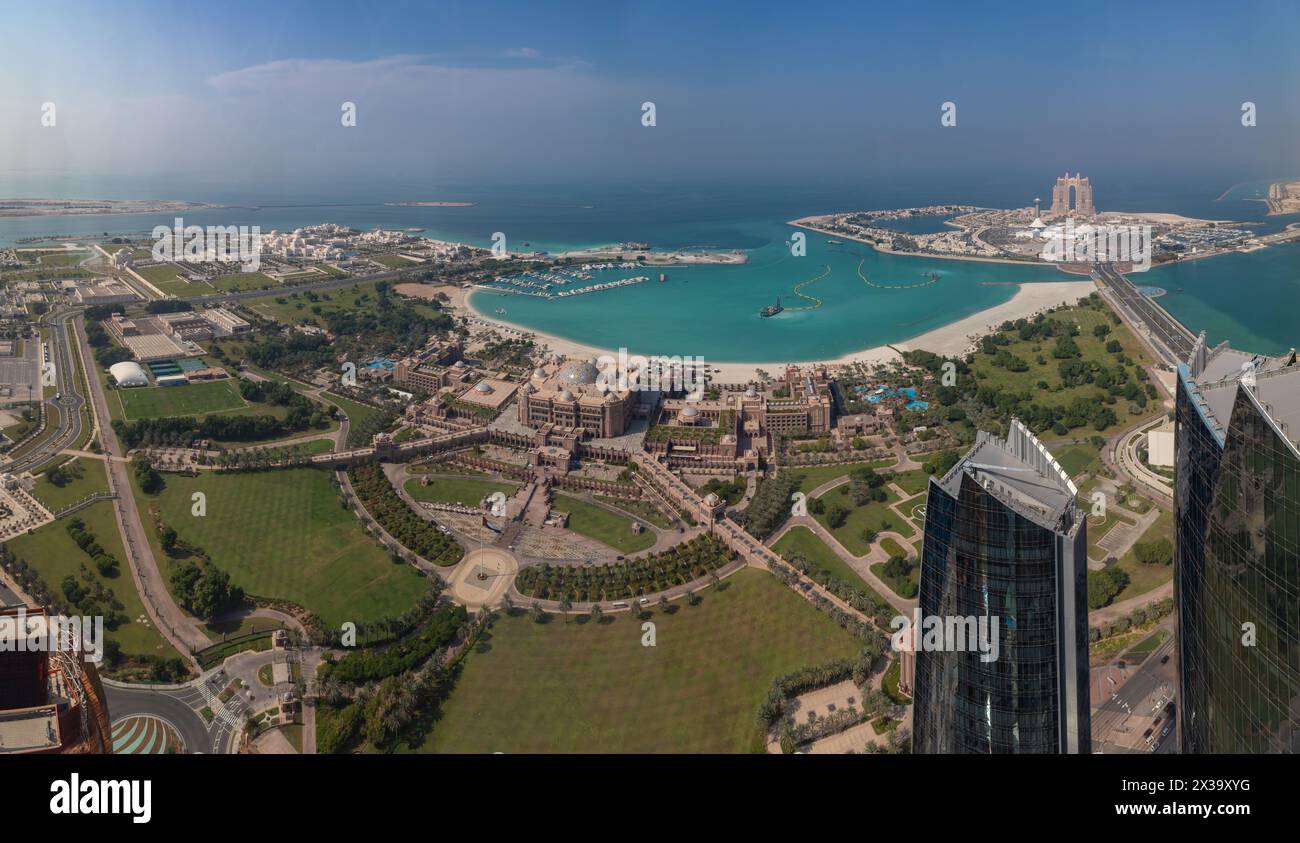 A picture of the Al Ras Al Akhdar District, with the Abu Dhabi ...