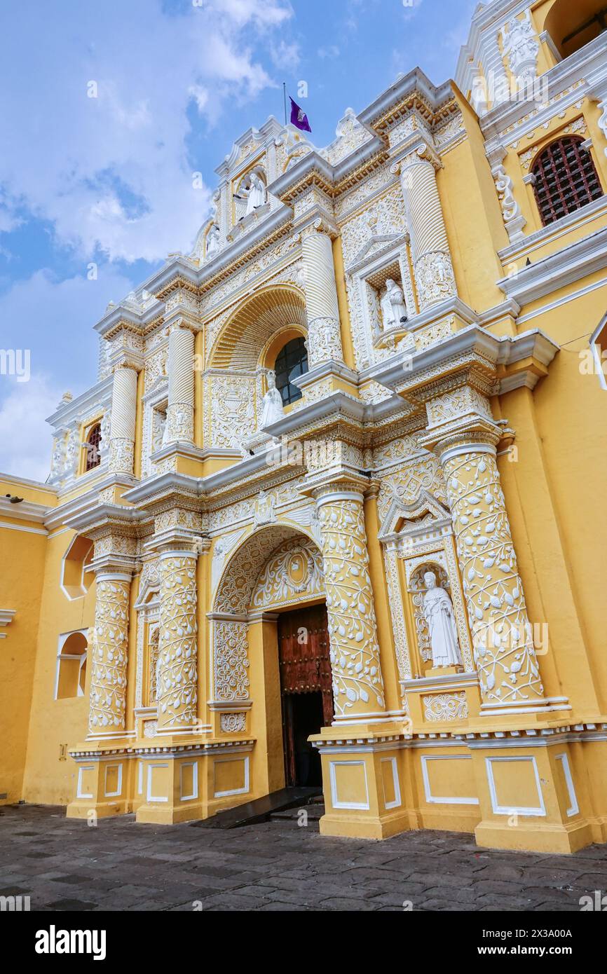 The Church and Convent of La Merced, an ornate Catholic church built in ...
