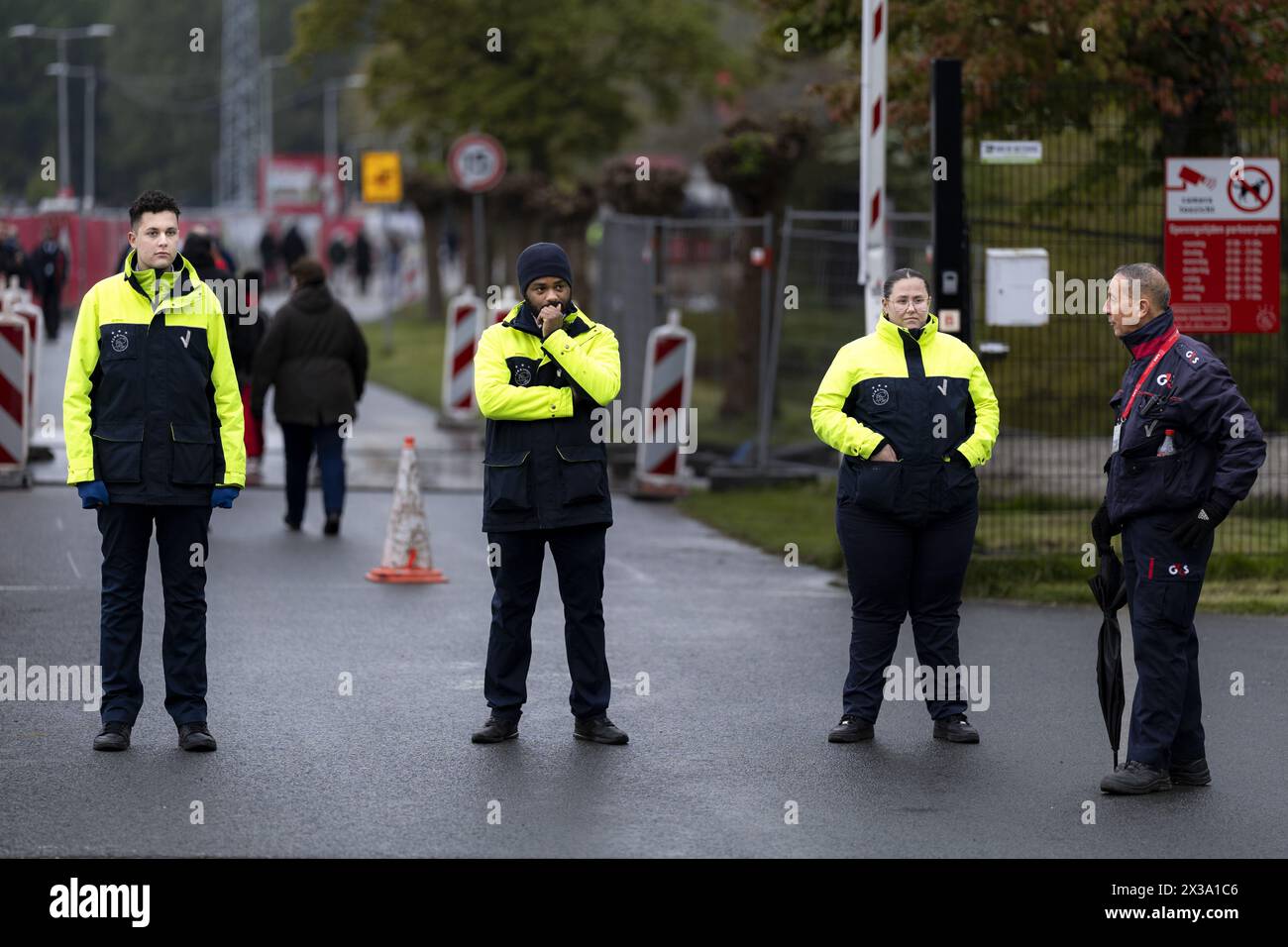 AMSTERDAM - Security from the Future. The members of Ajax meet early to ...