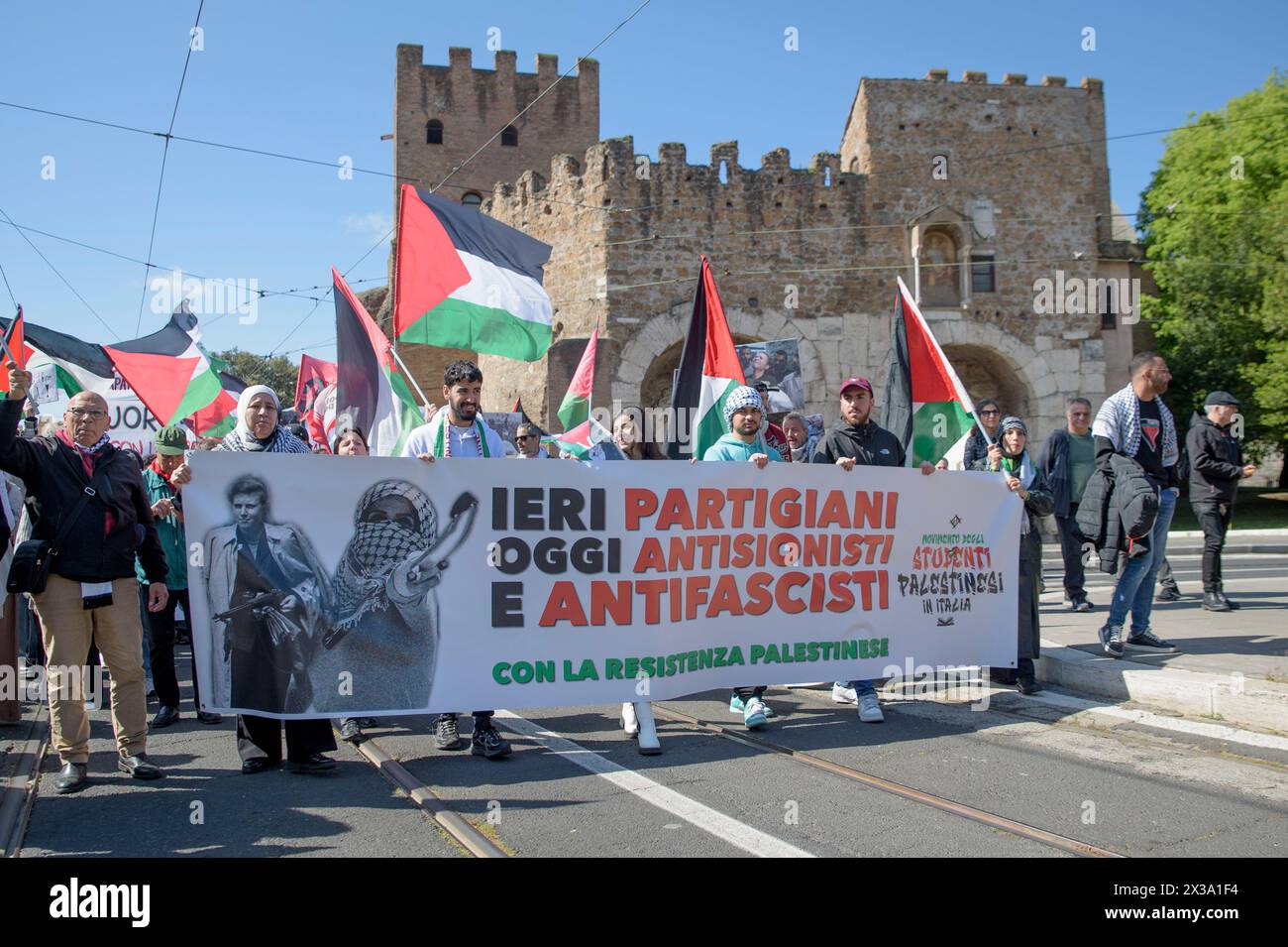 Anti fascist resistance flags hi-res stock photography and images - Alamy