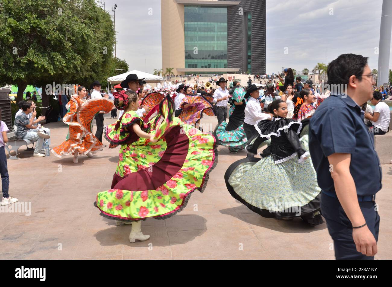 TORREON, COAHUILA, MEXICO; April 8 2024 torreon city festival on the ...
