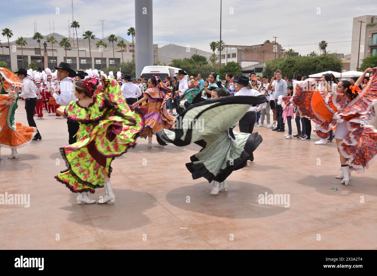 TORREON, COAHUILA, MEXICO; April 8 2024 torreon city festival on the ...