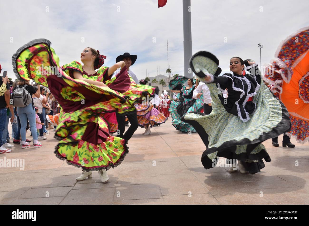 TORREON, COAHUILA, MEXICO; April 8 2024 torreon city festival on the ...