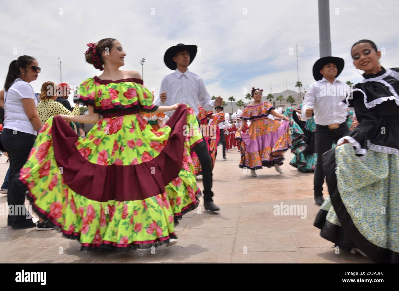 TORREON, COAHUILA, MEXICO; April 8 2024 torreon city festival on the ...