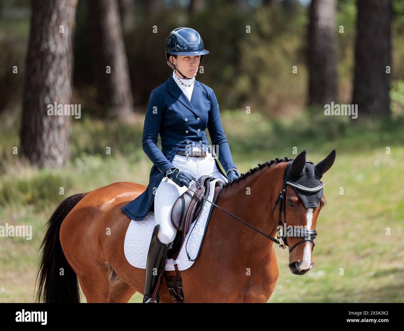 Tine MAGNUS of Belgium with Dizzy Van Het Lichterveld Z during the ...